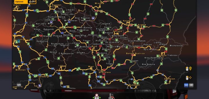 REPUBLIC OF MOLDOVA MAP PROJECT V0.2 RC2 1.18 for ETS2 - Euro Truck Simulator 2 Mods | American ...