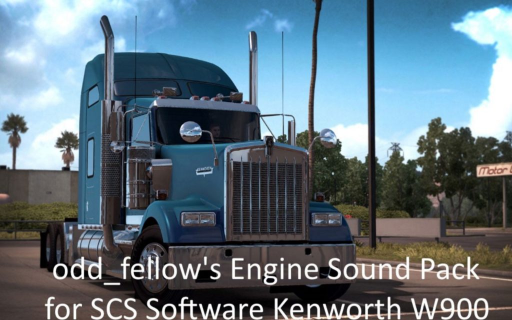 Odd_fellow’s Engine Sound Pack for Kenworth W900 by SCS Mod - Euro Truck Simulator 2 Mods ...