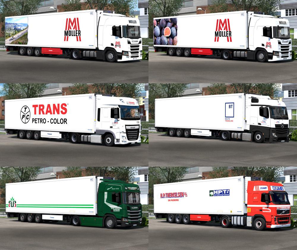 Krone Cool Liner Mega Skin Pack v1.6 ETS2 - Euro Truck Simulator 2 Mods | American Truck ...