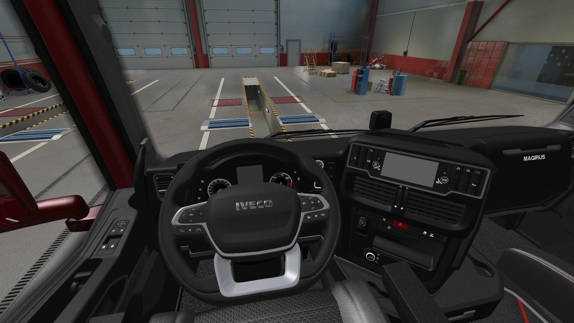 Iveco S-Way Realistic interior v2.5 1.37 & 1.38 ETS2 - Euro Truck Simulator 2 Mods | American ...