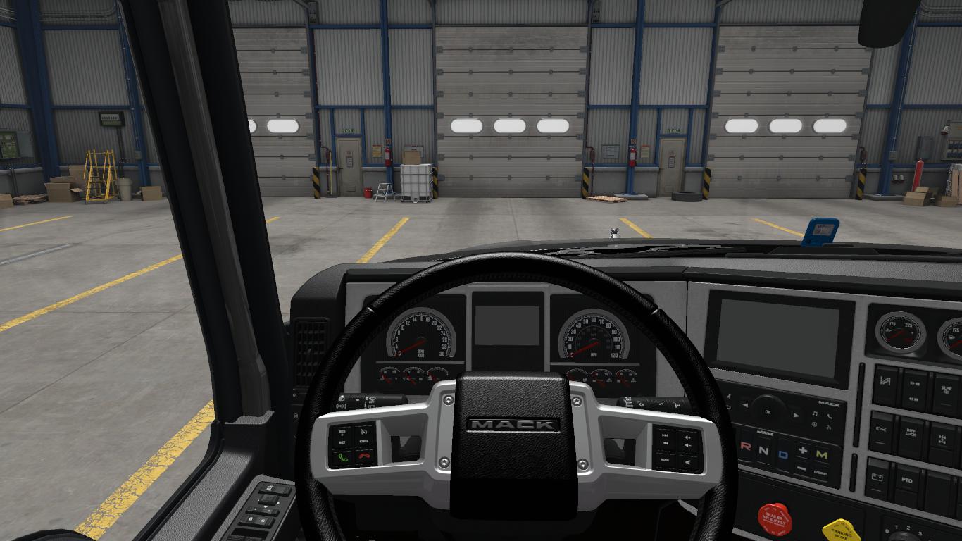 Mack Anthem Brutal Black Interior v1.0 ATS - Euro Truck Simulator 2 Mods | American Truck ...