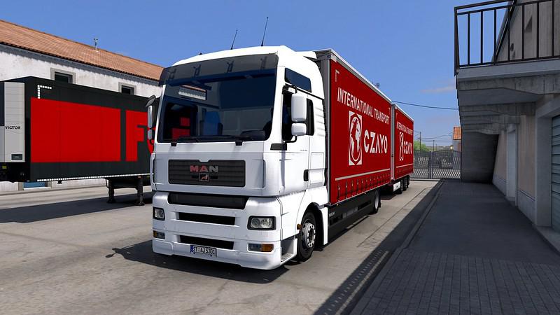 Tandem Krone for Man TGA / TGX / TGX E6 By Madster ETS2 - Euro Truck Simulator 2 Mods | American ...