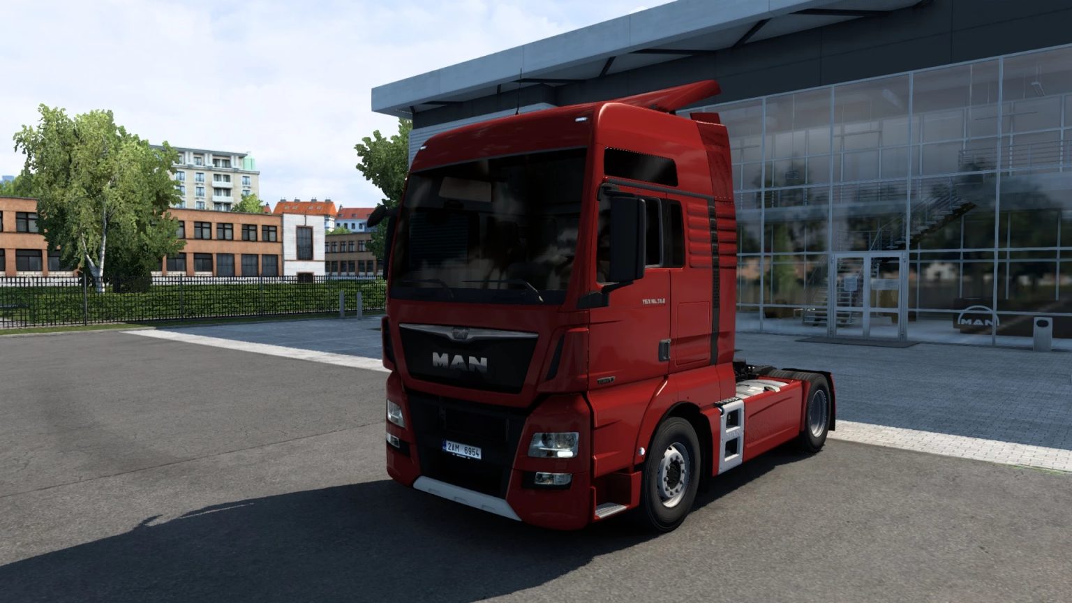 MAN TGX Euro 6 v2.2 (MADster) FMod & Open Window 1.40.3 ETS2 - Euro Truck Simulator 2 Mods ...