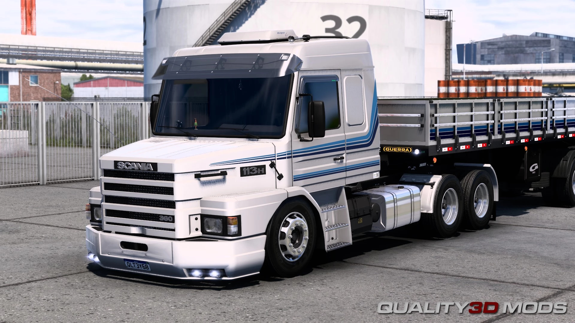 Scania 113 H Air Suspension by Quality3D Mods 1.41 ETS2 - Euro Truck Simulator 2 Mods | American ...