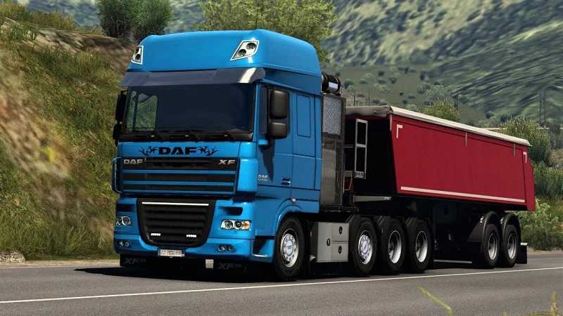 DAF XF 105 Reworked [Schumi] v3.5 1.45 ETS2 - Euro Truck Simulator 2 Mods | American Truck ...