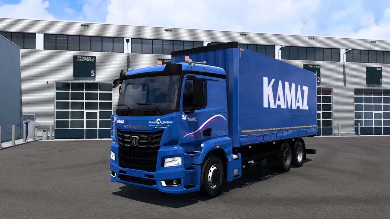 Kamaz 54901 K5 v2.1 1.49 ETS2 - Euro Truck Simulator 2 Mods | American Truck Simulator Mods