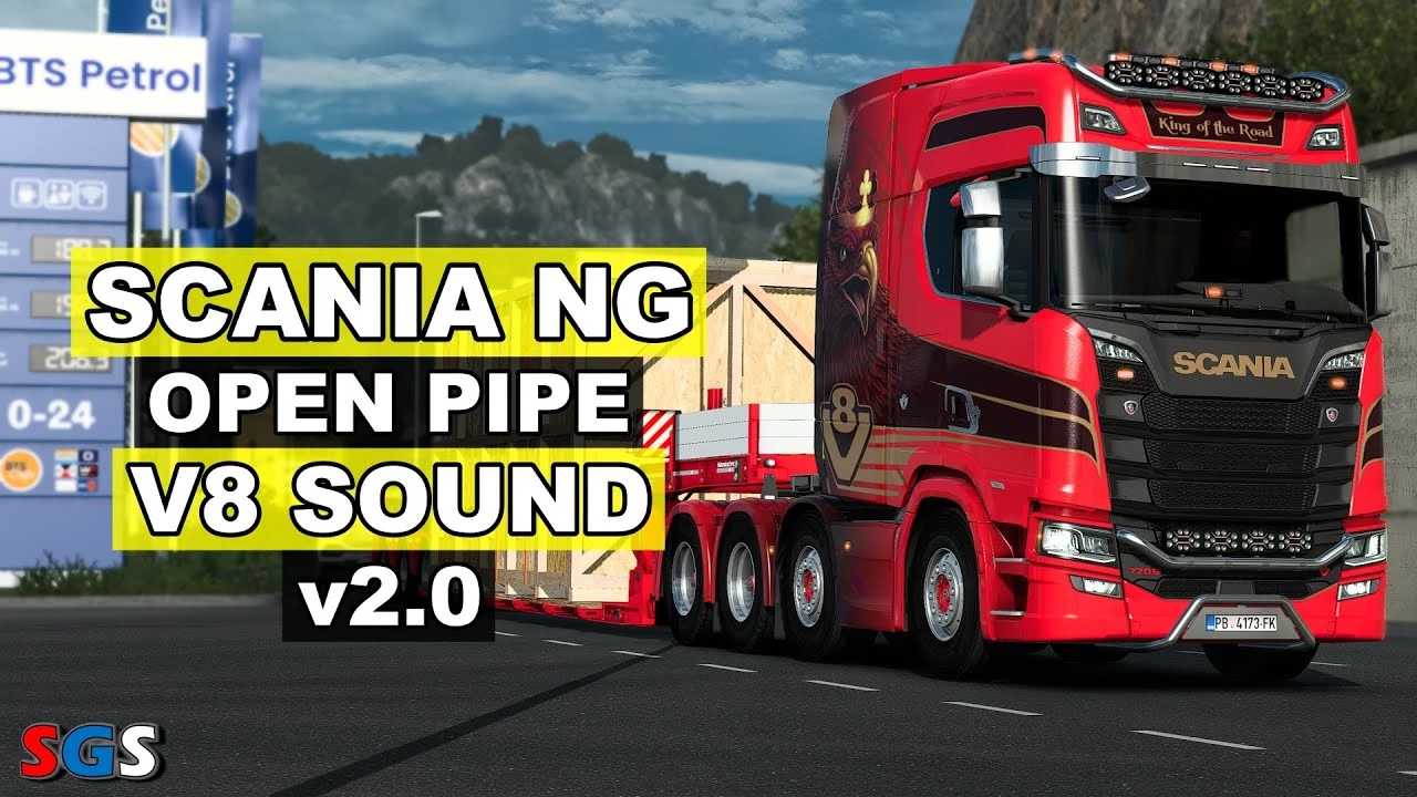 Scania NG open pipe V8 sound v2.0 1.49 ETS2 - Euro Truck Simulator 2 Mods | American Truck ...