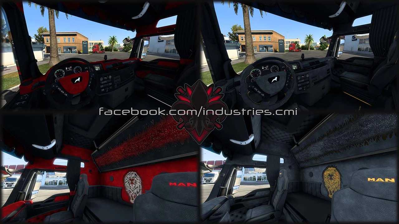 MAN TGX E6 CMI Interior Bundle v1.0 1.49 ETS2 - Euro Truck Simulator 2 Mods | American Truck ...