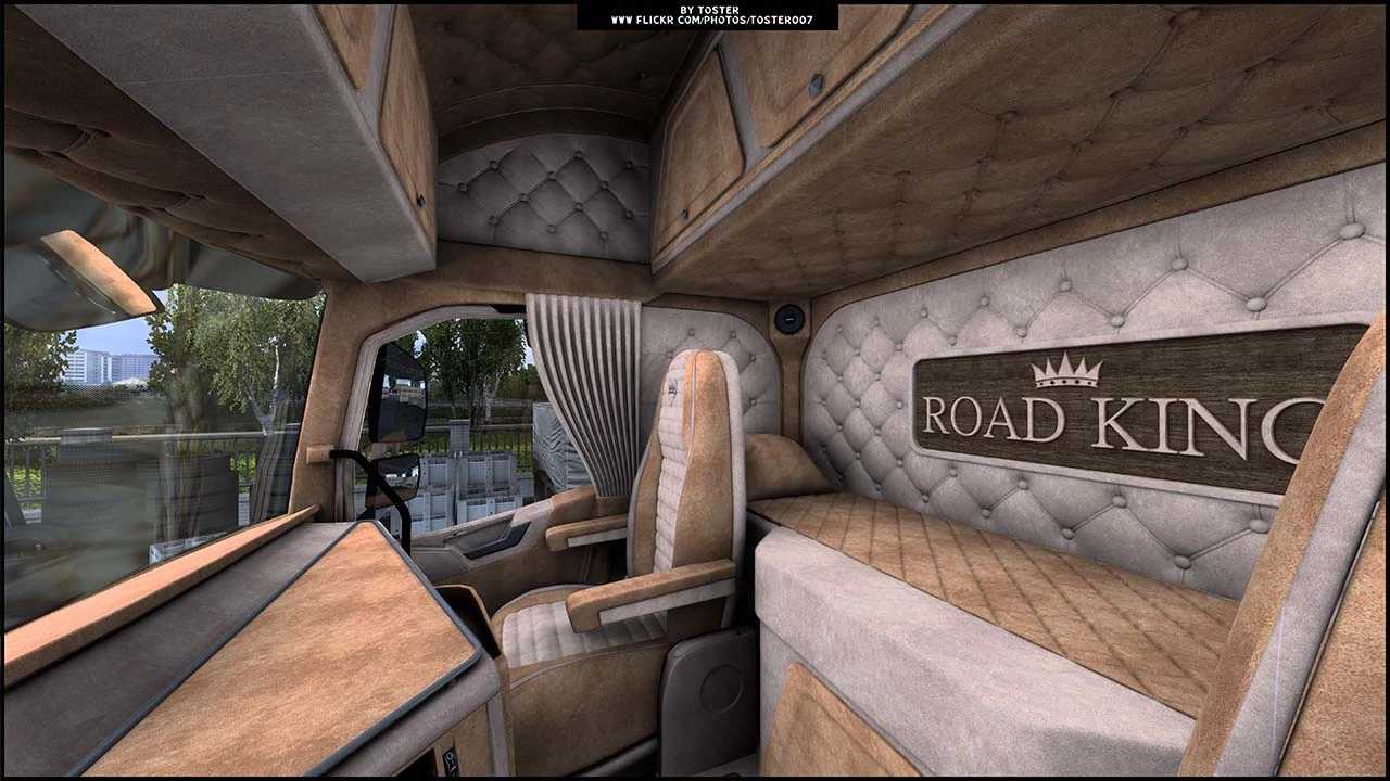 Interior Volvo FH 16 ROAD KING 1.49 ETS2 - Euro Truck Simulator 2 Mods | American Truck ...