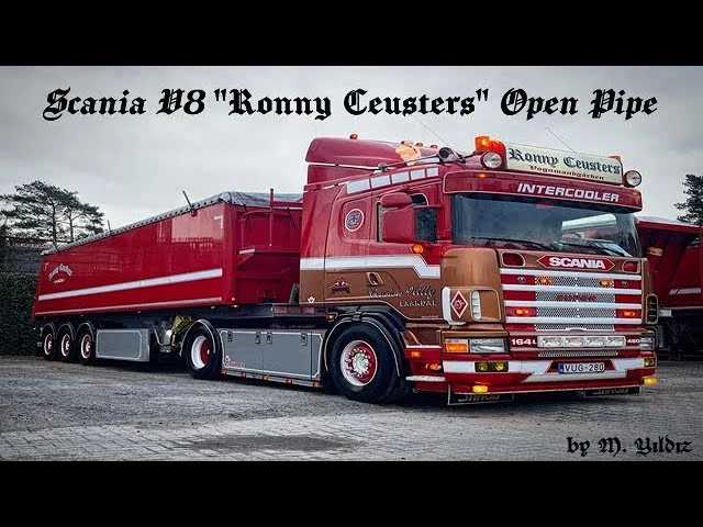 Scania V8 Ronny Ceusters Open Pipe v1.0 ETS2 - Mods - GAMELIFE România