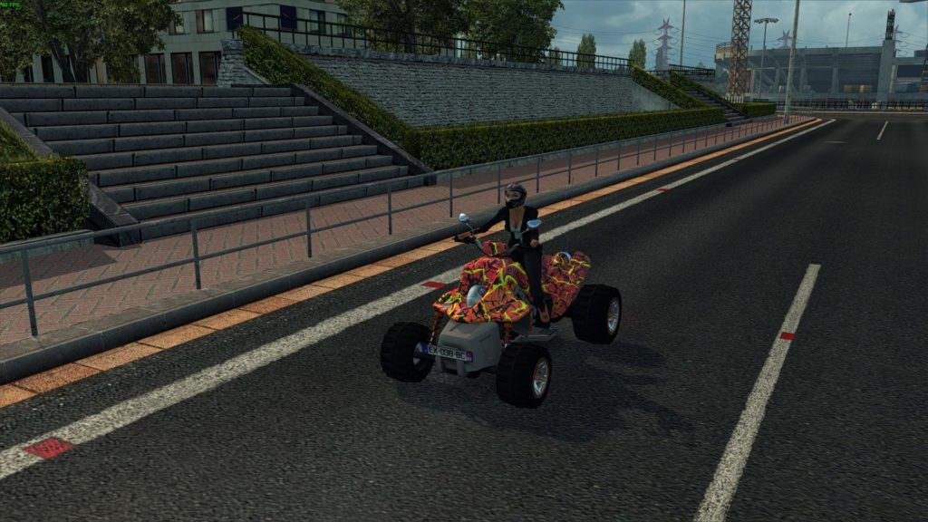 QUAD BIKE IN TRAFFIC ETS2 - Euro Truck Simulator 2 Mods | American ...