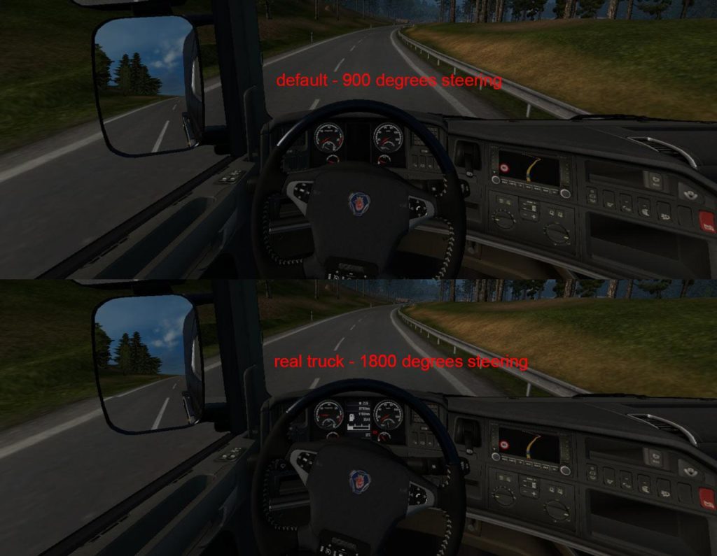 STEERING WHEEL ANIMATION ETS 2 - Euro Truck Simulator 2 Mods | American ...