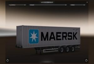 CONTAINER TRAILERS PACK for ETS2 - Euro Truck Simulator 2 Mods ...