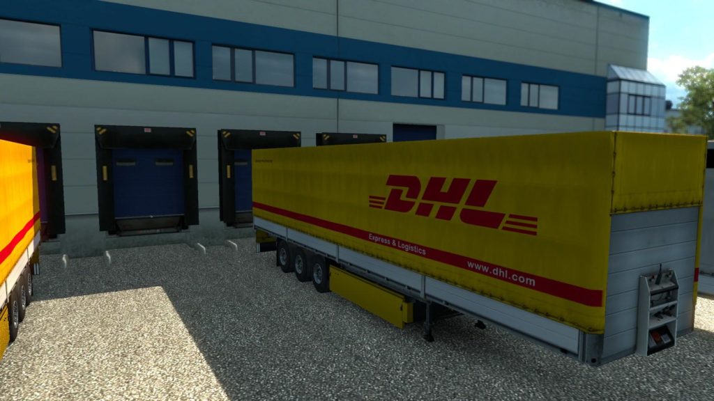 DHL TRAILER + 47 CARGO 1.21.X Mod - Euro Truck Simulator 2 Mods | American Truck Simulator Mods