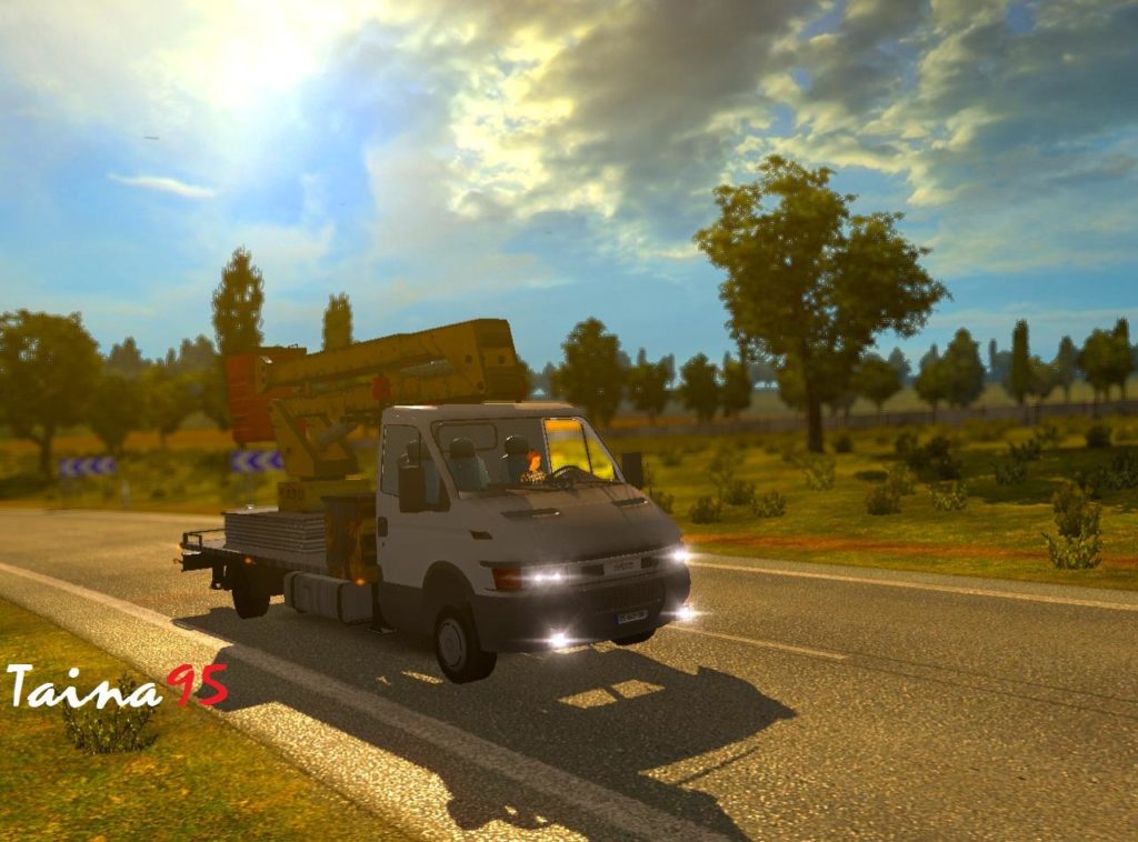 IVECO DAILY SERVICE AI TRAFFIC 1.21.X Mod - Euro Truck Simulator 2 Mods | American Truck ...