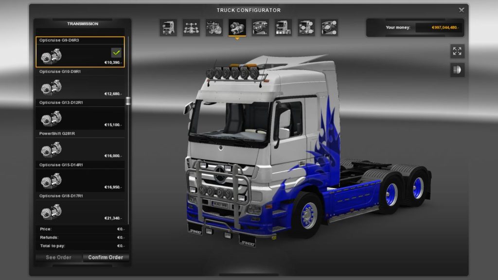 MORE TRANSMISSIONS V1.4 FOR 1.16.X for ETS 2 - Euro Truck Simulator 2 ...