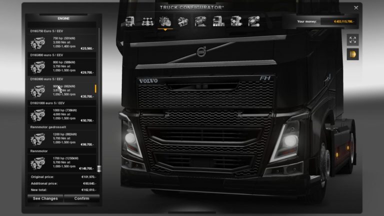 BONUS ENGINE V2 for ETS 2 - Euro Truck Simulator 2 Mods | American ...