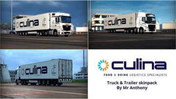 CULINA LOGISTICS PACK ETS2 - Euro Truck Simulator 2 Mods | American ...