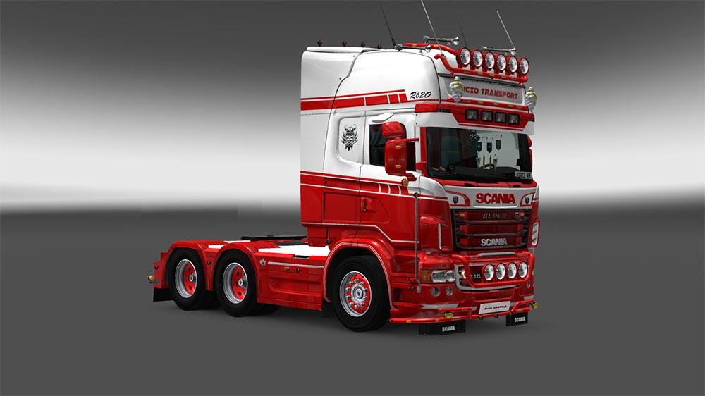 LUCIO TRANSPORT SCANIA RJL SKIN Mod - Euro Truck Simulator 2 Mods ...