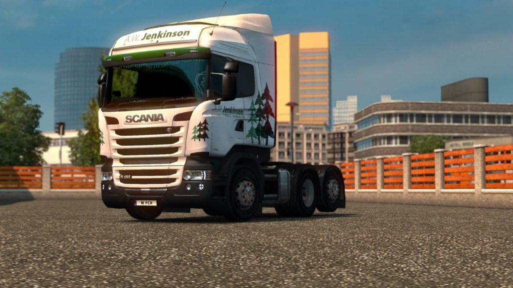 SCANIA RJL A.W. JENKINSON SKIN Mod - Euro Truck Simulator 2 Mods ...