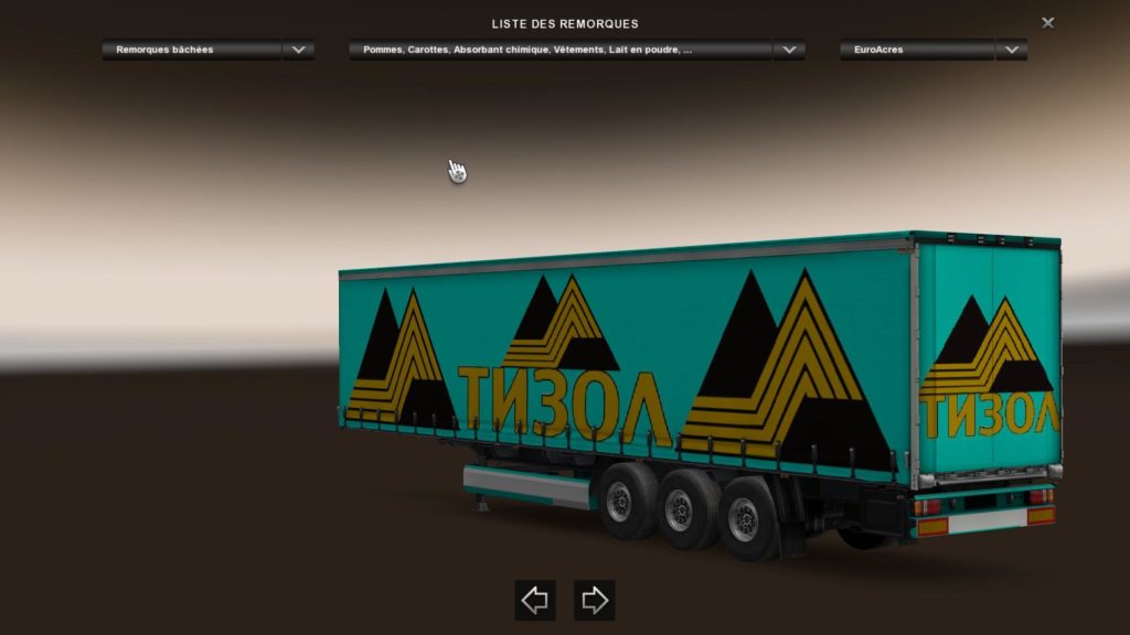 TIZOL TRAILER 1.22 Skin - Euro Truck Simulator 2 Mods | American Truck ...