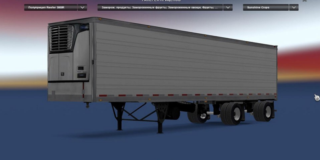 Spread Axle Reefer ATS ATS - Euro Truck Simulator 2 Mods | American ...