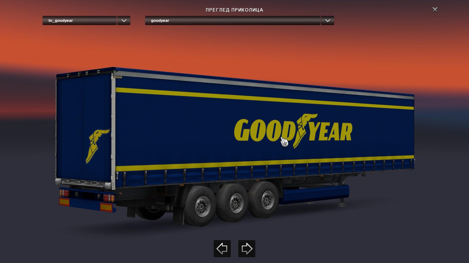 GOODYEAR SKIN 1.22 Skin - Euro Truck Simulator 2 Mods | American Truck ...