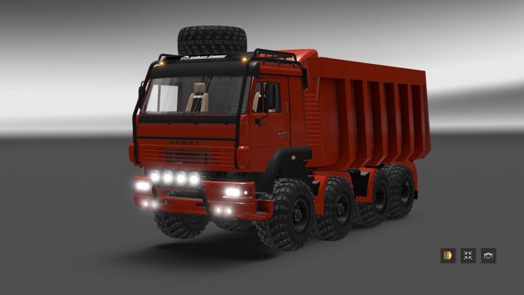 KAMAZ (8X8) MONSTER V1.1 Truck - Euro Truck Simulator 2 Mods | American Truck Simulator Mods