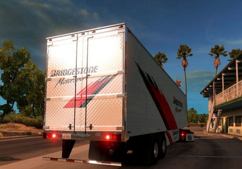 Trailer Bridgestone Motorsport for ATS - Euro Truck Simulator 2 Mods ...