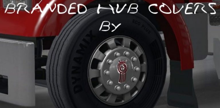 Branded Front Hub Covers v 1.1 for ATS - Euro Truck Simulator 2 Mods ...