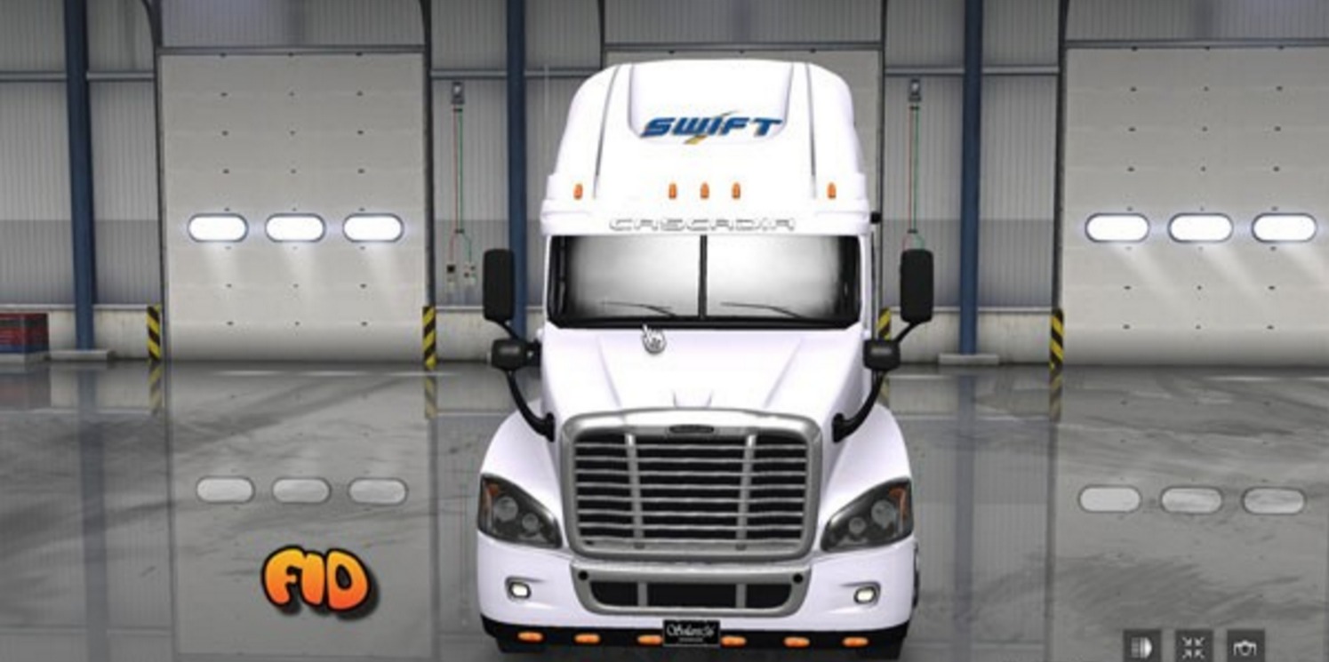 Freightliner Cascadia Swift Transportation Mod ATS - Euro Truck ...