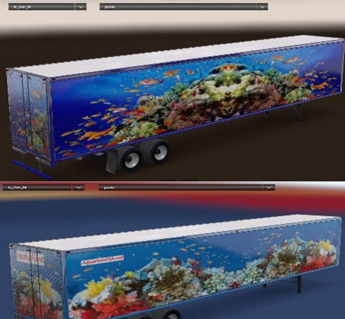 Fish Trailers Trailer - Euro Truck Simulator 2 Mods | American Truck Simulator Mods