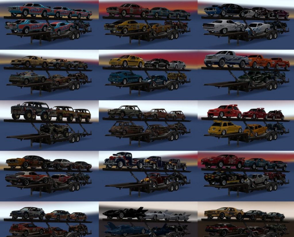 Flat Out 2 Car Transporter Cargo for Pack - Euro Truck Simulator 2 Mods ...