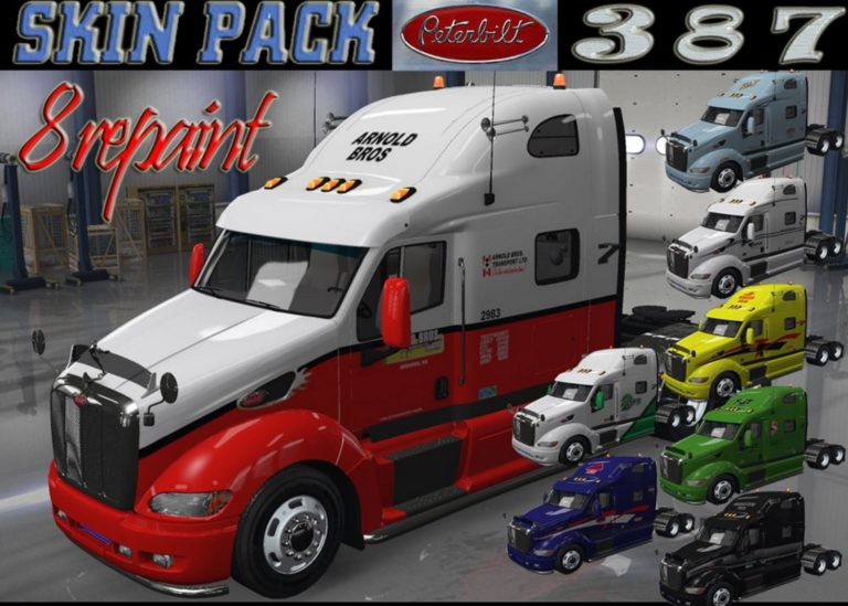 Peterbilt 387 8 repaint Mod ATS - Euro Truck Simulator 2 Mods ...