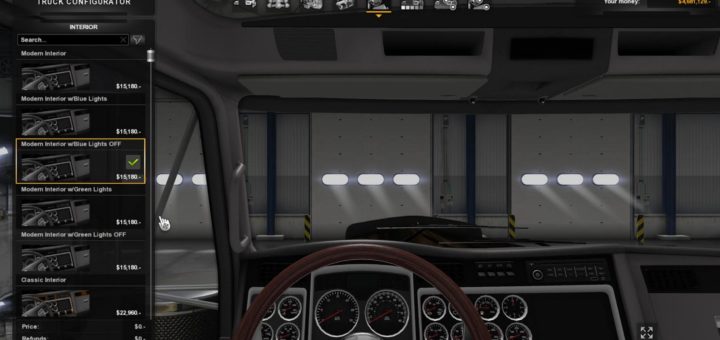 ATS Interiors | American Truck Simulator Interior Mods Download