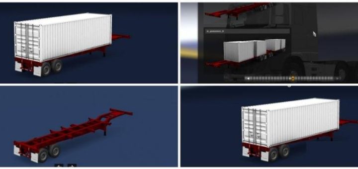 JBK PACK 10 ADR TANDEMTRAILER V1 Mod - Euro Truck Simulator 2 Mods ...