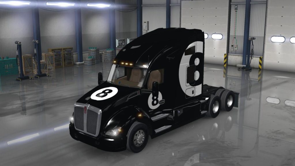LUCKY EIGHT PAINTJOB (UNIVERSAL) ATS ATS - Euro Truck Simulator 2 Mods ...