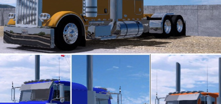 Wicked Skull for Viper Peterbilt 389 for ATS - Euro Truck Simulator 2 ...