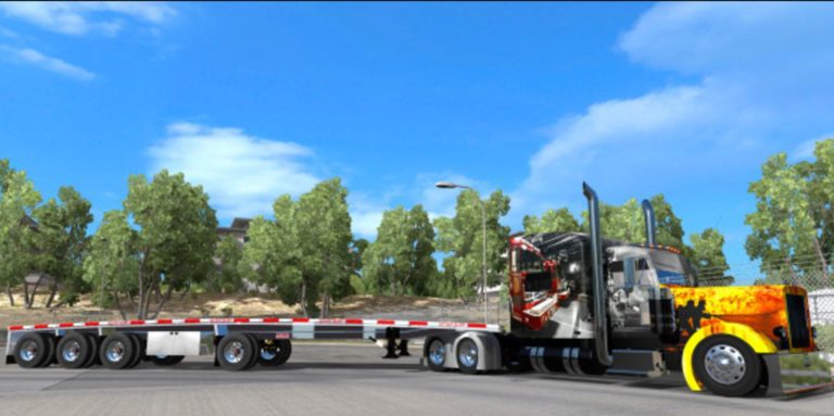 Peterbilt Fire Tribute Mod for ATS - Euro Truck Simulator 2 Mods ...