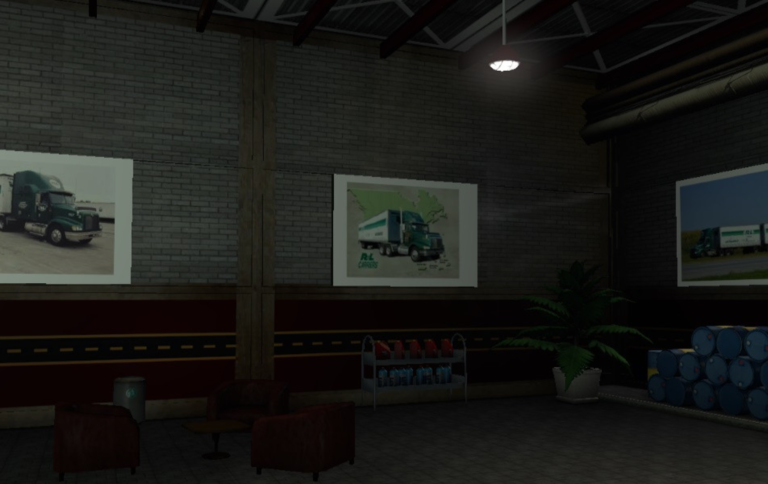 R&L Carriers Garage ATS - Euro Truck Simulator 2 Mods | American Truck ...