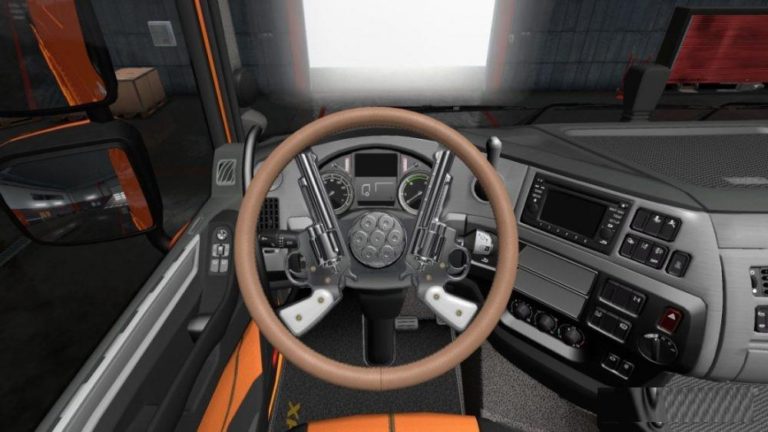 DLC STEERING WHEEL FROM ATS TO ETS2 TUNING MOD - Euro Truck Simulator 2 ...