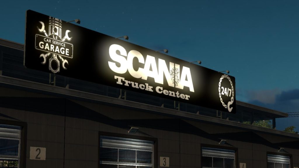 SCANIA GARAGE TRUCK CENTER MOD - Euro Truck Simulator 2 Mods | American ...