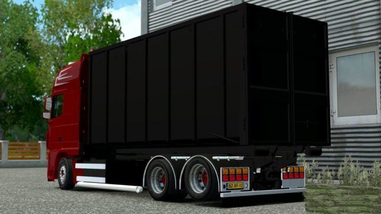 DAF CONTAINER CHASSIS V1.0 TUNING MOD - Euro Truck Simulator 2 Mods ...