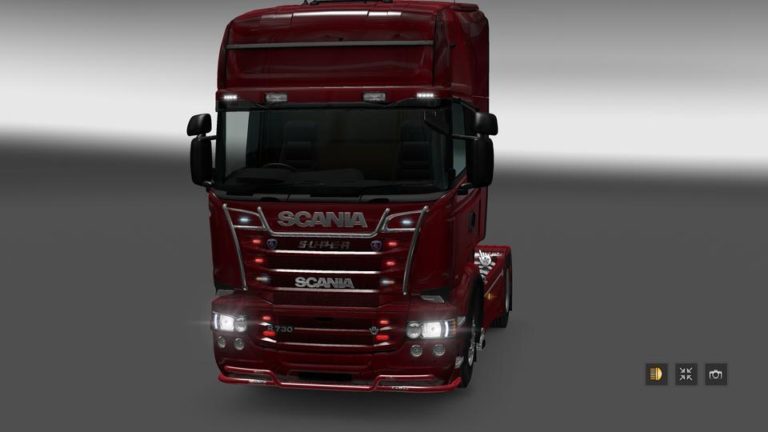 SCANIA RJL ACESSORIES REMOLED V12.2.2.3 1.30.X TUNING MOD - Euro Truck ...