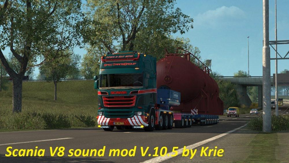 SCANIA V8 SOUND MOD V10.5 ETS2 - Euro Truck Simulator 2 Mods | American Truck Simulator Mods