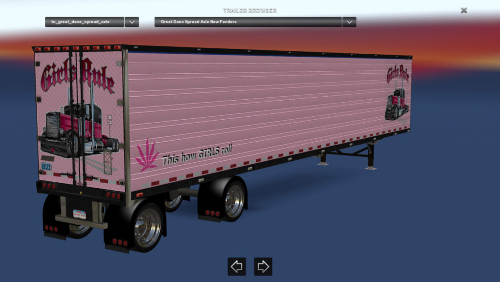 Girls Rule Mod ATS - Euro Truck Simulator 2 Mods | American Truck ...