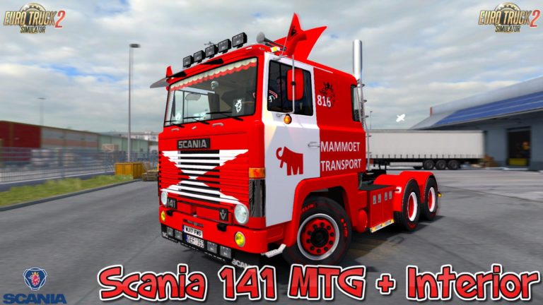 SCANIA 141 MTG + INTERIOR V1.0 TRUCK MOD - Euro Truck Simulator 2 Mods ...