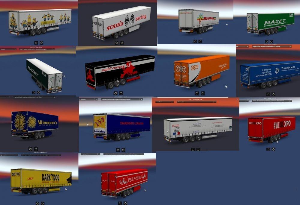 TRAILER PACK BY NICO V2.1 ETS2 - Euro Truck Simulator 2 Mods | American ...