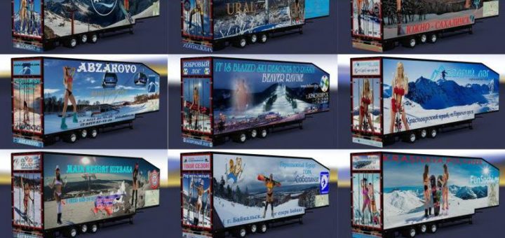 SERIN DUMPER TRAILER for ETS2 - Euro Truck Simulator 2 Mods | American ...