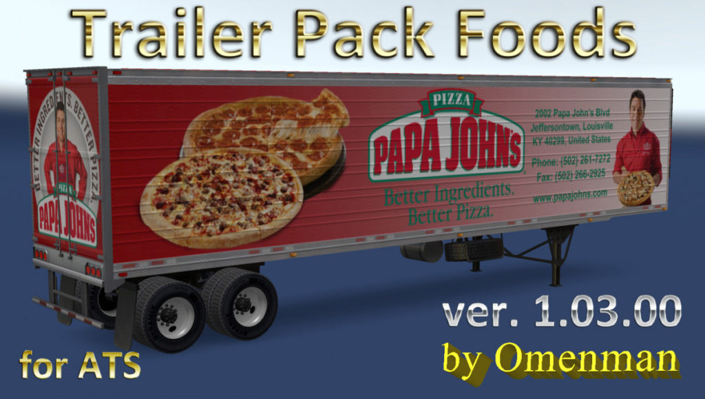 Trailer Foods v 1.03.00 for ATS - Euro Truck Simulator 2 Mods ...